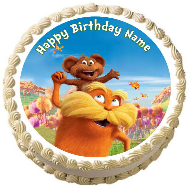 Lorax Cake Topper