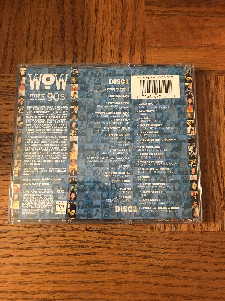 Various Artists : Wow the 90s: 30 Top Christian Songs Decade CD ...