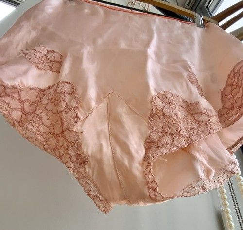 1940s Satin tap Pants Satin Peach - Vintage Tap pants - Vintage ...