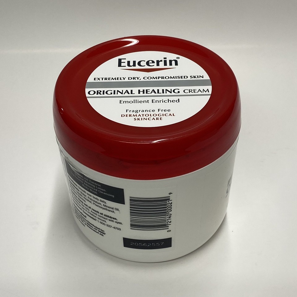 Eucerin Original Healing Cream, Body Cream for Dry Skin, 16 oz Jar | eBay