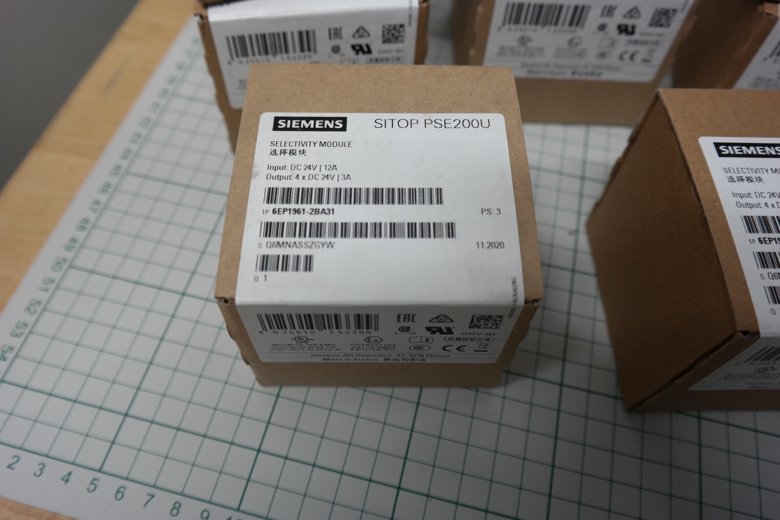 Siemens Sitop PSE200U 3 A Selektivitätsmodul (6EP1961-2BA31) for sale ...