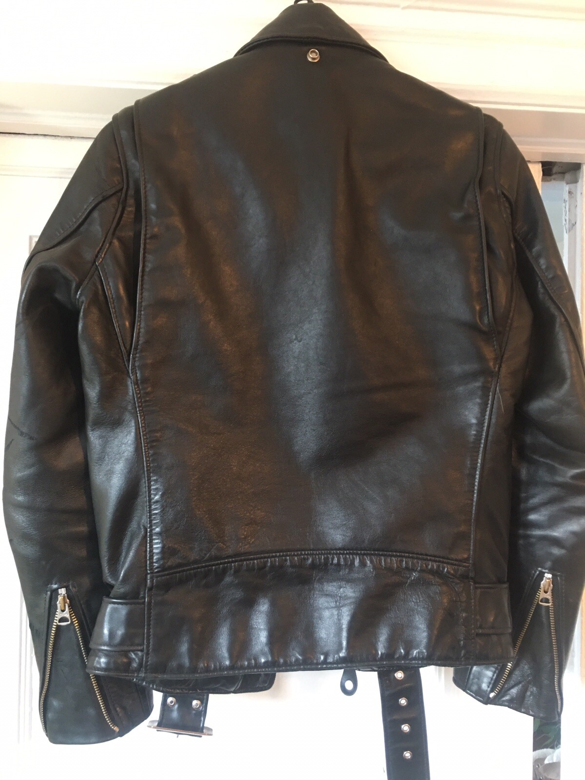 schott perfecto 613 Horsehide Size 34 Tall - Gem