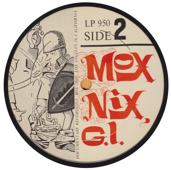 Bill Churchill & George Casey - Mox Nix, G.I. 1964 LP Documentary ...