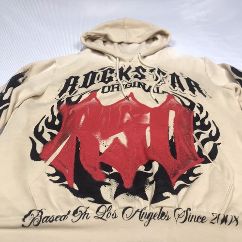Rockstar Original Men Large Tan With Fade Around The Shoulders Pullover ...