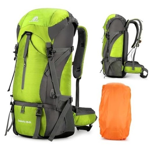 70l Hiking Backpack, Lightweight & Waterproof Backpack, Daypack Travel ...