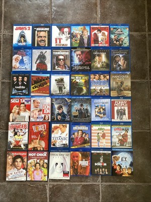 4K UHD Blu-ray DVD Lot Of 36 Titles! Very Good Condition PLUS 3 BONUS ...