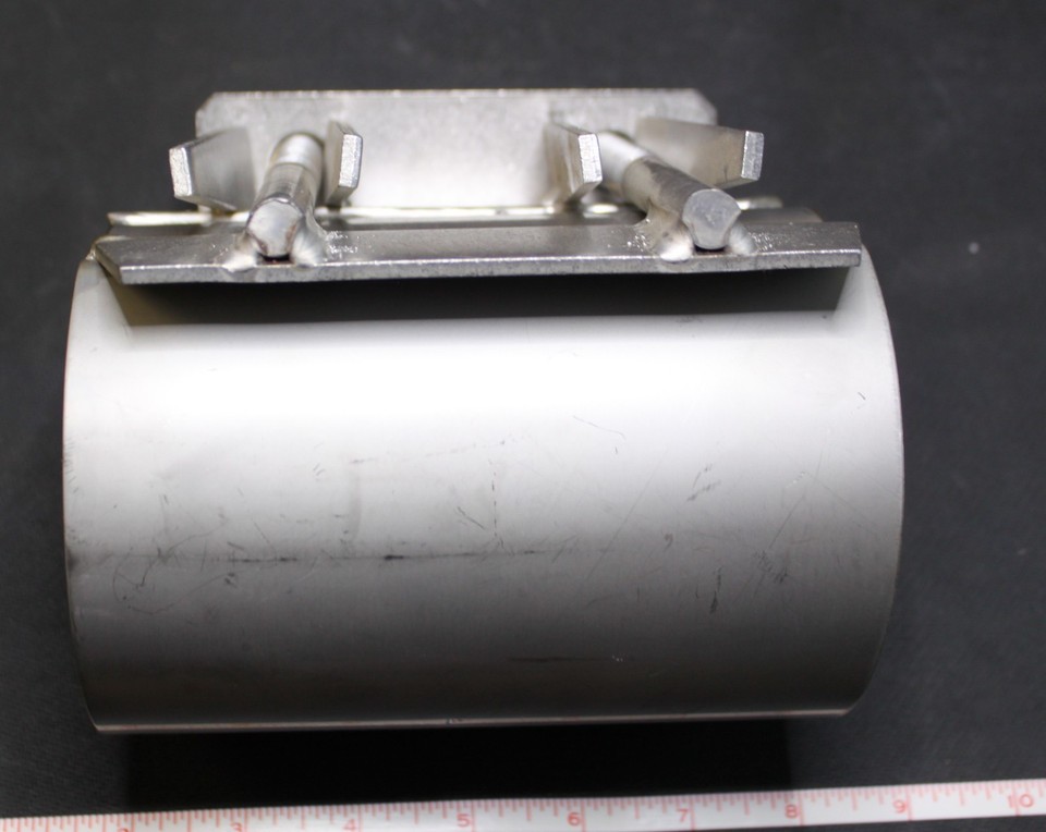 ROMAC 3.45X3.70 STAINLESS REPAIR CLAMP | eBay