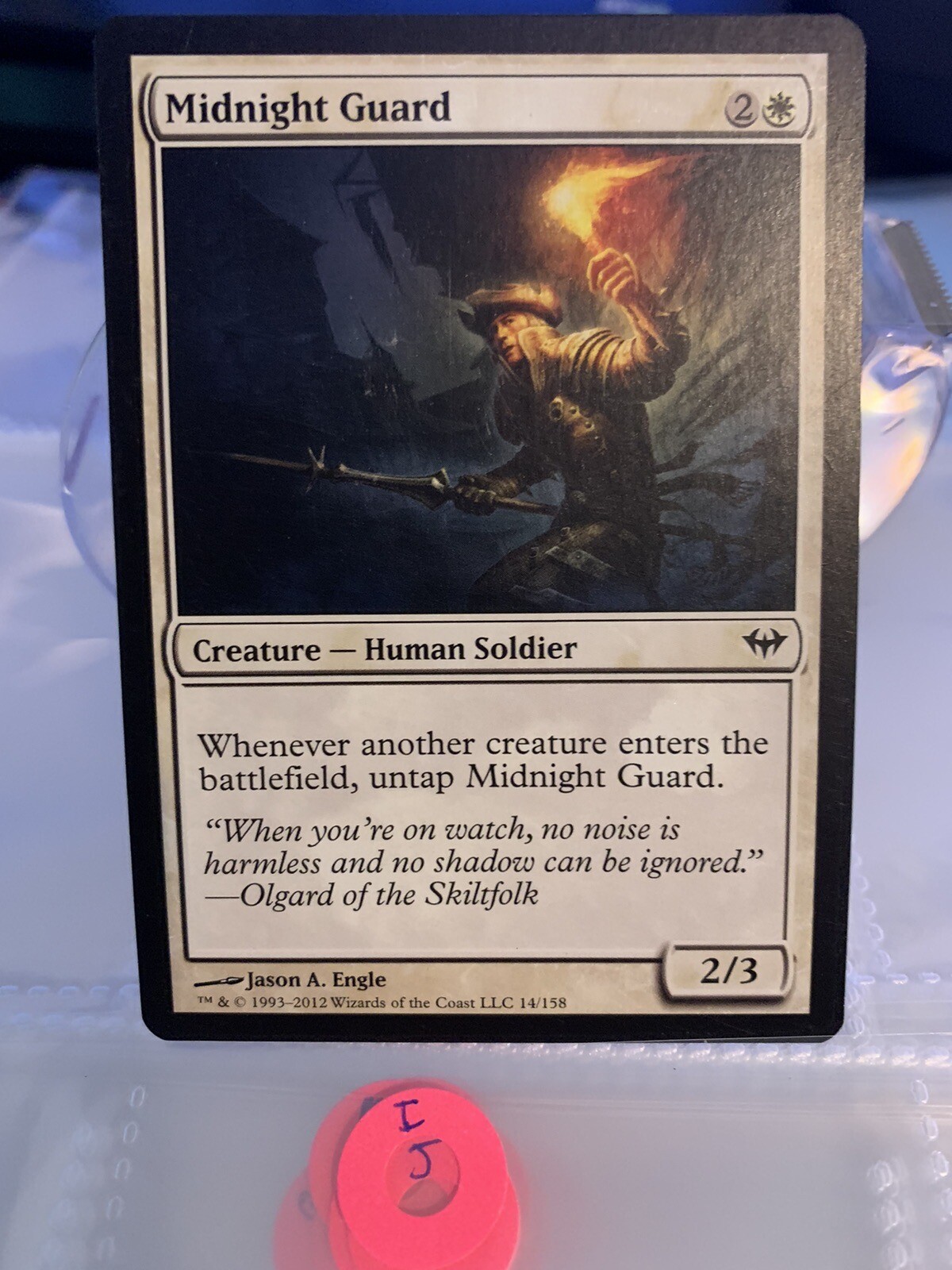 MTG Midnight Guard Dark Ascension 14/158 Regular Common for sale online ...