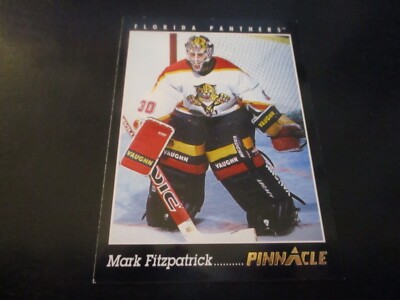 mark fitzpatrick (florida panthers - g) 1993/94 pinnacle card #369 nr ...