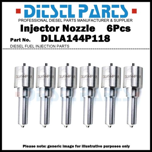 6x Fuel Injector Nozzle DLLA144P118 0433171107 for VOLVO Penta ...