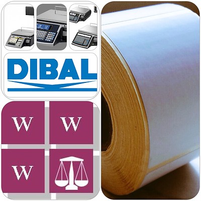 DIBAL Thermal Scale Labels - 58mm x 60mm, 36 Rolls, 18,000 Labels | eBay UK