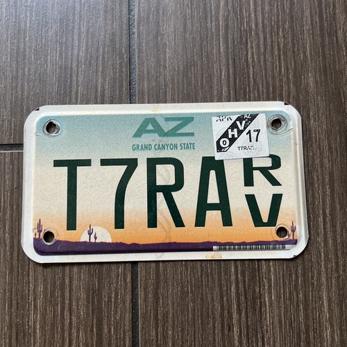 Vintage Arizona Grand Canyon Recreational Vehicle RV License Plate Quad ...