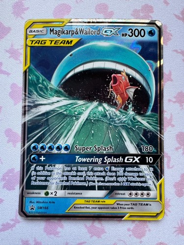 Magikarp & Wailord GX TEAM UP TAG TEAM SM166 Sm Promos Holo | eBay