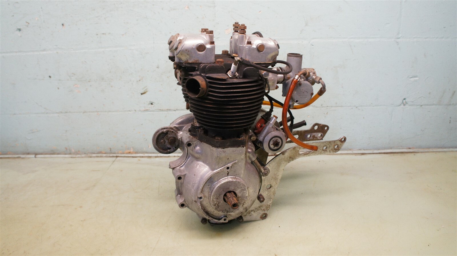 TRIUMPH 1955 K2FC MAGNETO PRE UNIT T110 650 ENGINE GOOD COMPRESSION ...