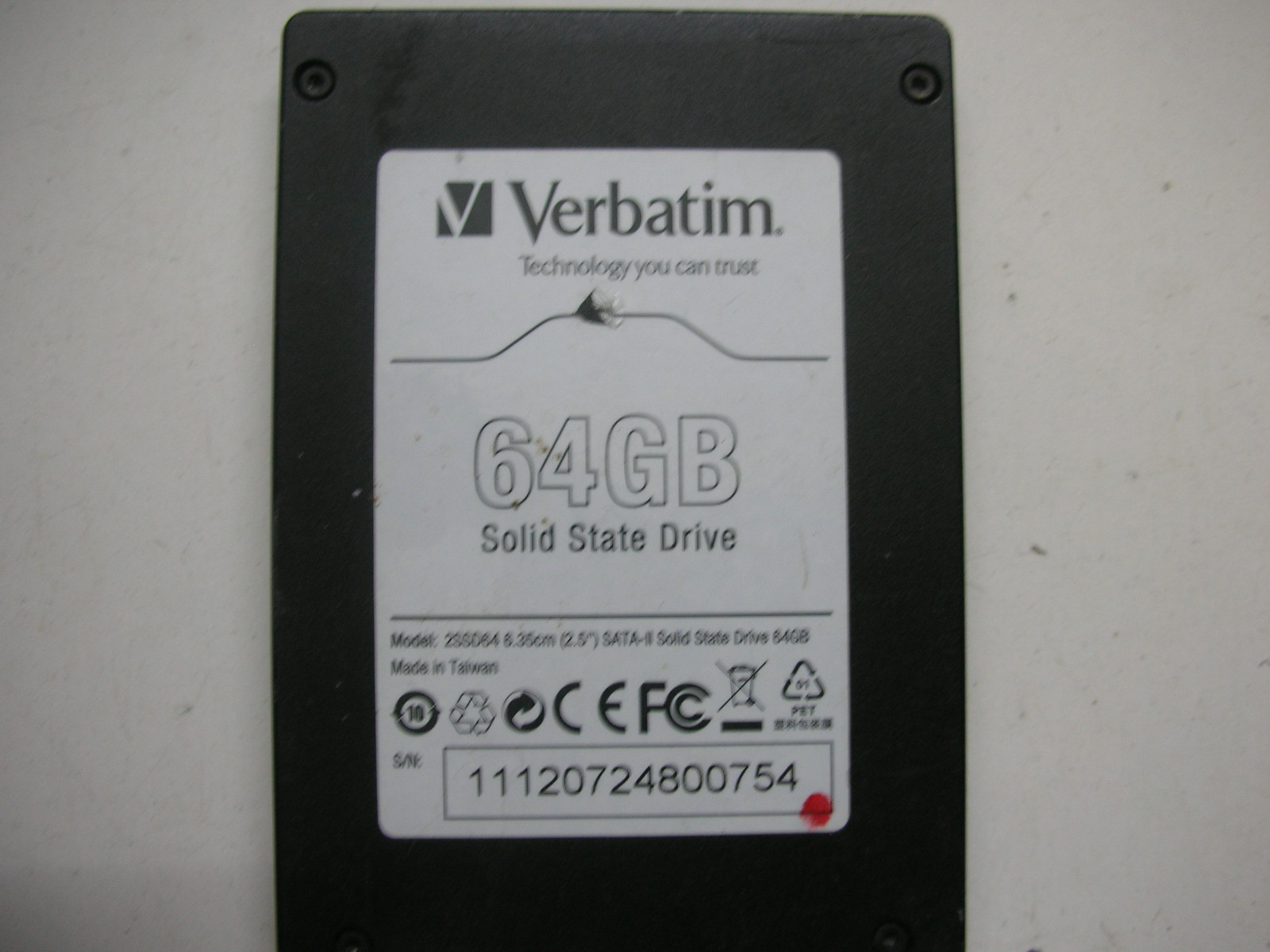 Verbatim 2SSD64 SSD 64gb 2,5 " SATA | eBay