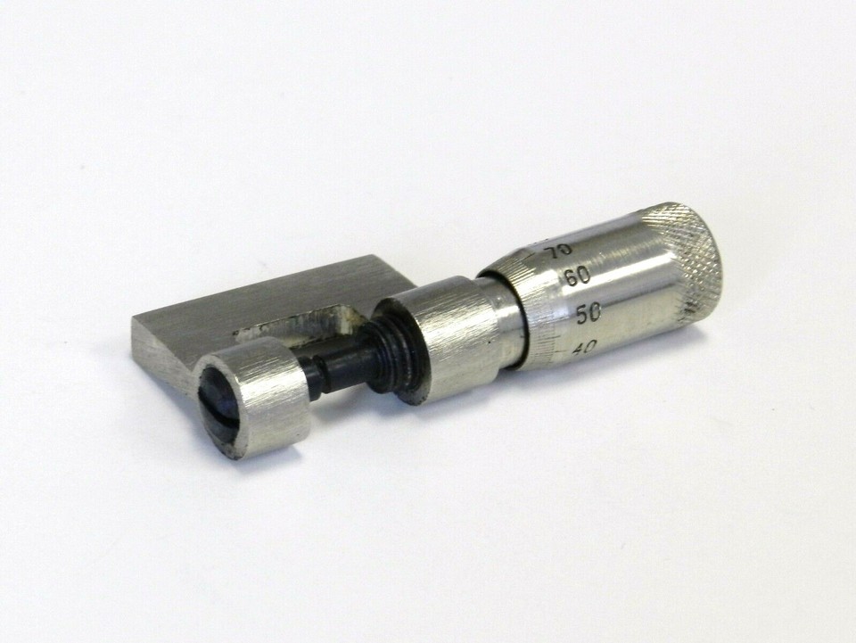 Mini Micrometer 10mm Small Micrometer Pocket Size Metric 0-10mm x 0 ...