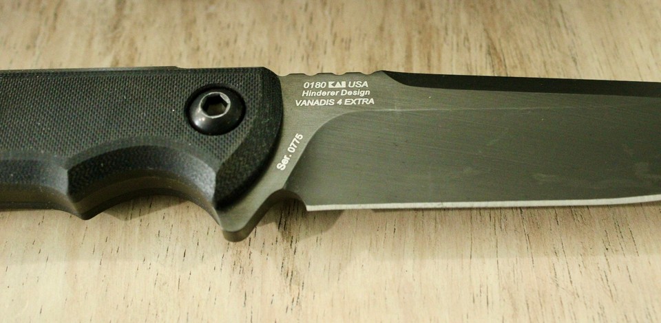 Zero Tolerance ZT 0180 Rick Hinderer Fixed 4.2" Vanadis 4 ...