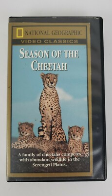 Season of the Cheetah - VHS Tape - Documantary - National Geographic ...