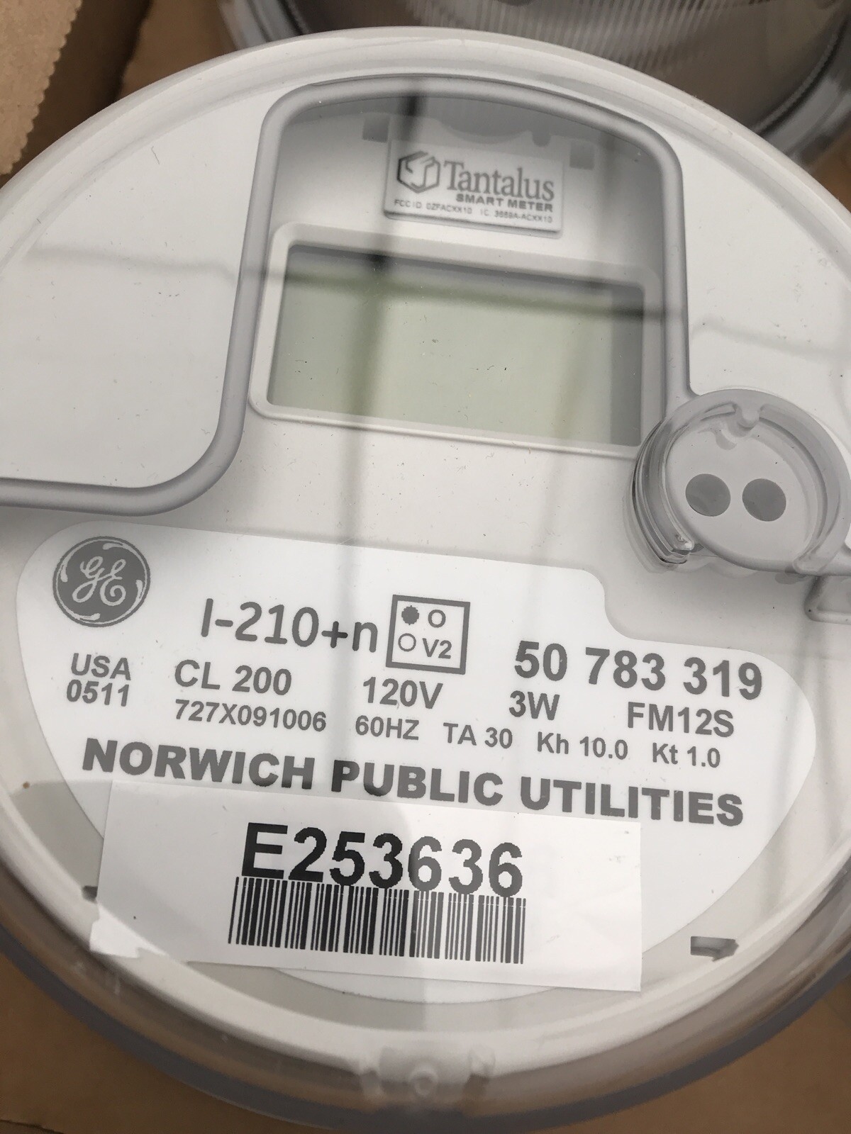 Electric Meter GE Tantalus Smart Meter I-210 CL200 Submeter | eBay