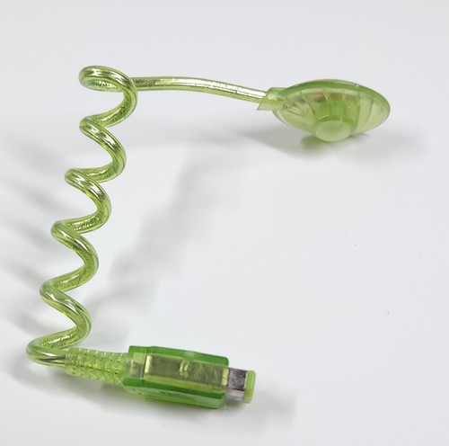 NYKO Worm Light For Gameboy Color / Gameboy Advanced Lime Green *Tested ...