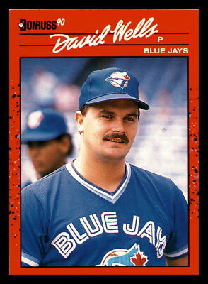 1990 Donruss David Wells Toronto Blue Jays #425 Centered Mint | eBay