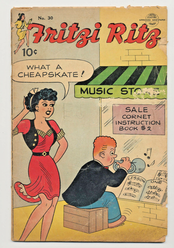 Fritzi Ritz No. 30, Sept-Oct 1953 | eBay