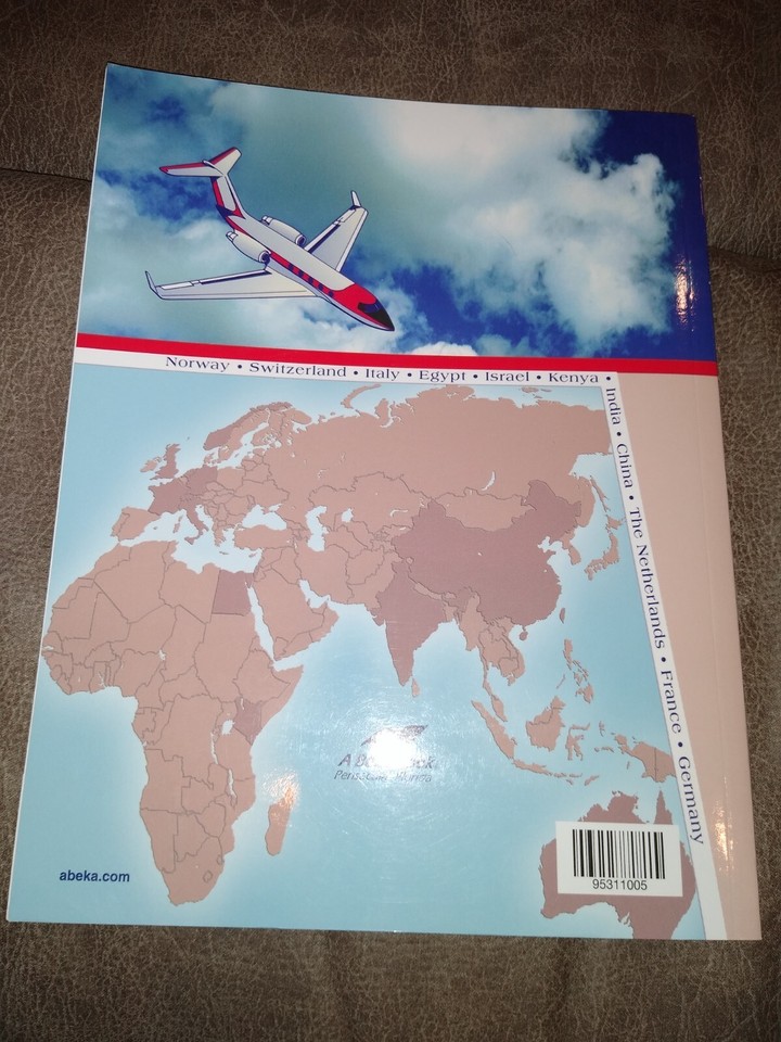 Abeka My America and My World Grade 1 History Geography Reader 4th Ed ...