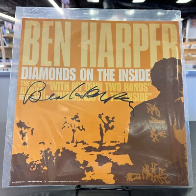 Ben Harper - Diamonds On The Inside ~ Autographed Promotional poster ...