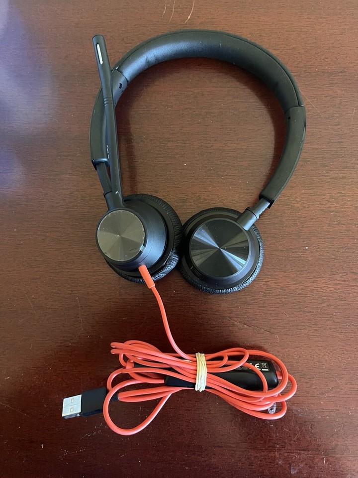 Poly Plantronics Blackwire 3325 USB-A Wired Stereo Headset BW3325T | eBay