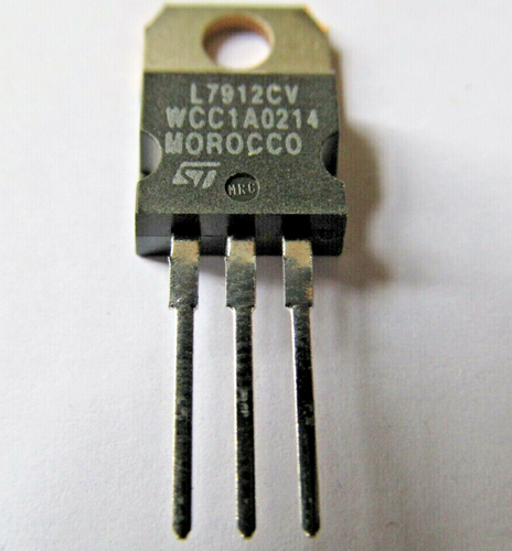 2pcs STM L7912CV Linear Voltage Regulator Negative Fixed -12V 1.5A TO ...