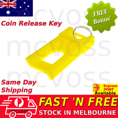 Shopping Trolley Coin Release Key Tool Coles Aldi | eBay