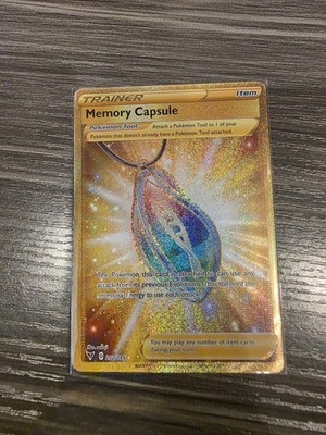 Pokemon TCG Vivid Voltage Swsh04 Memory Capsule 202/185 Secret Rare ...
