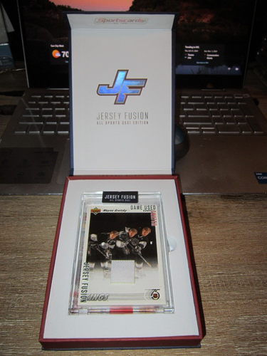 2021 Wayne Gretzky Jersey Fusion/ All Sports Ed. Player Worn Swatch ...