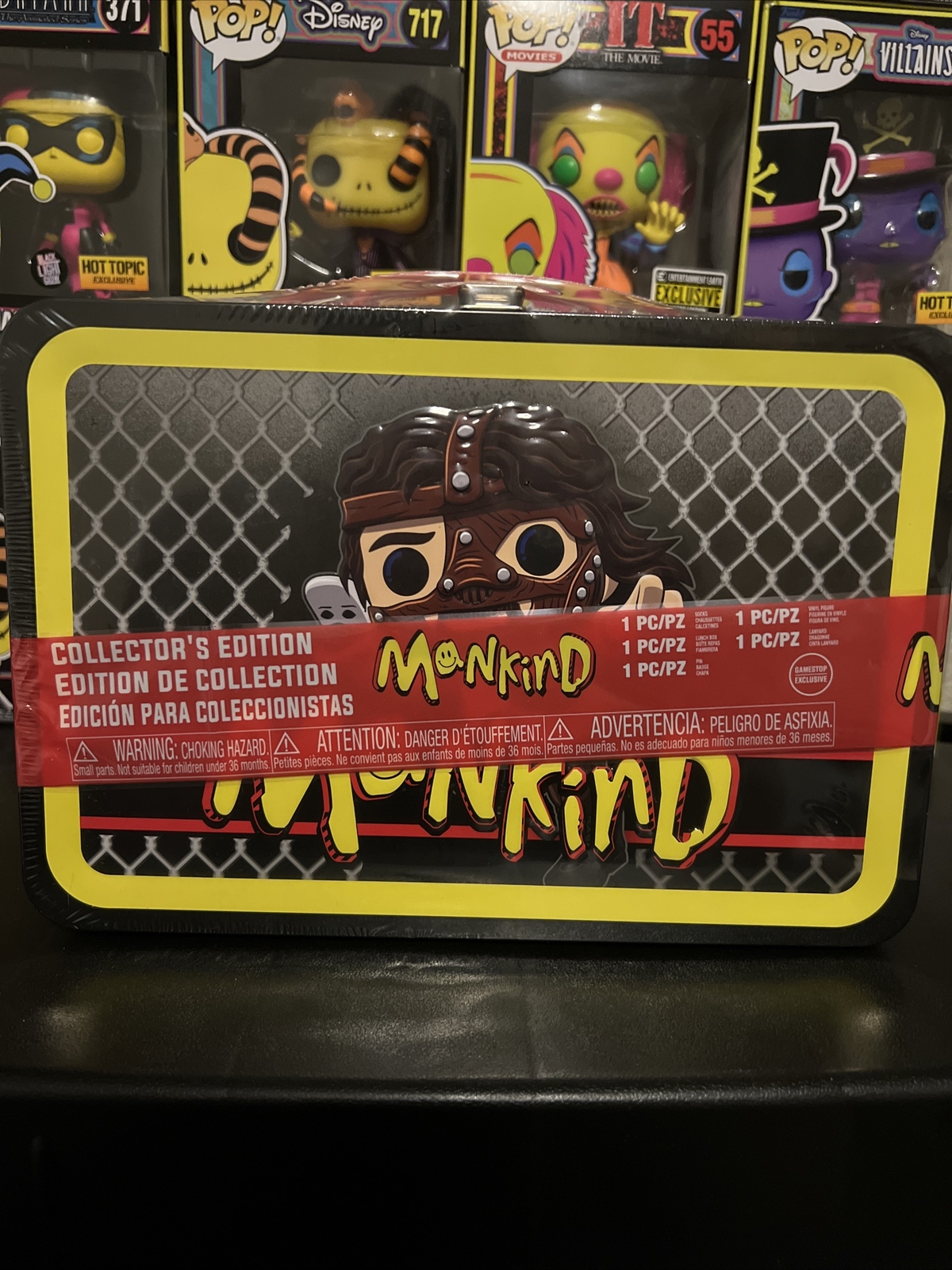 Funko WWE: Mankind Collector's Lunchbox and Figure Bundle GameStop ...