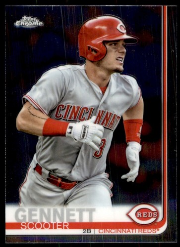 2019 TOPPS CHROME UPDATE EDITION SCOOTER GENNETT CINCINNATI REDS #58 | eBay