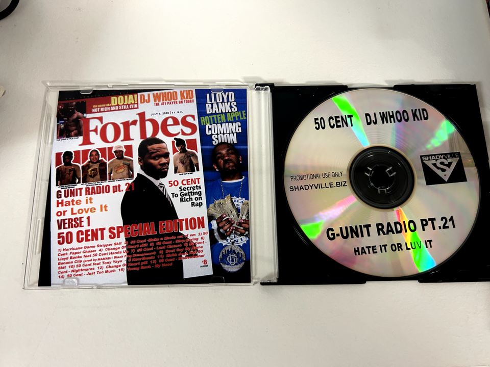 RARE DJ WHOO KID G-UNIT RADIO 21 HATE IT OR LUV IT 50 CENT MIXTAPE ...