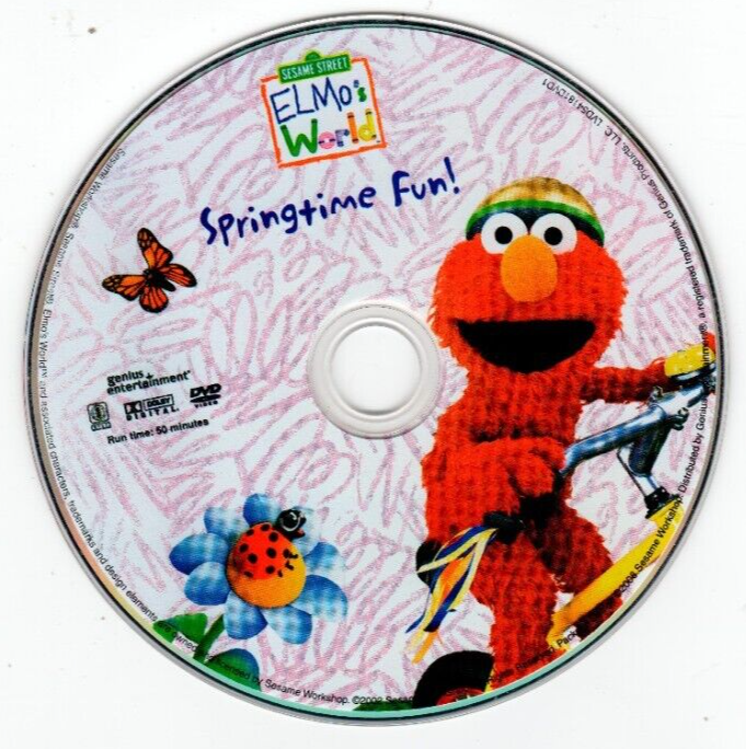 Sesame Street Elmo's World, Springtime Fun! DVD 74645418193 | eBay