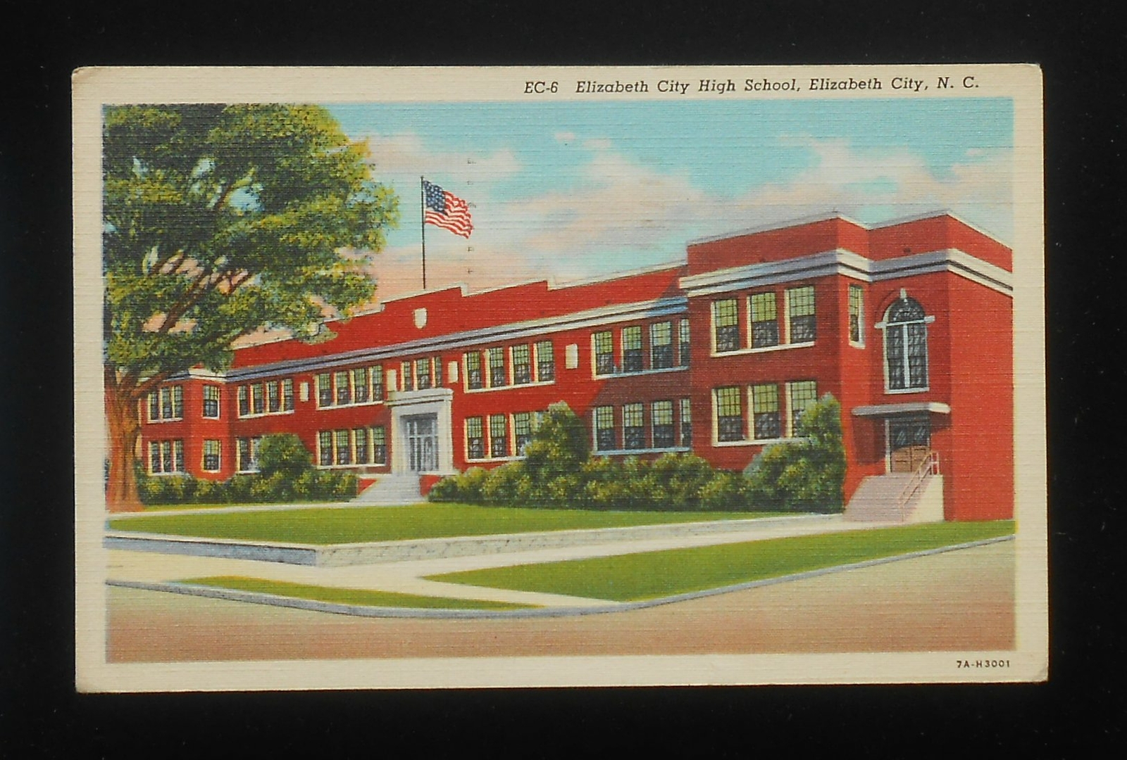 1947 Elizabeth City High School Elizabeth City NC Pasquotank Co ...