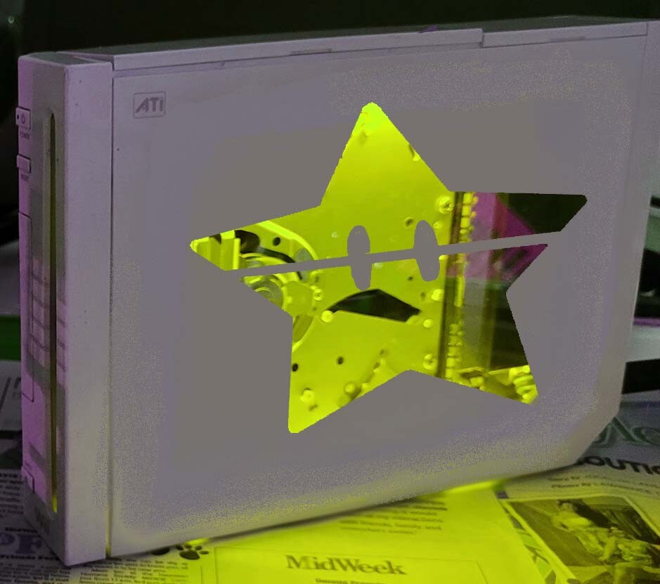 Custom Wii Top shell with RGB LED + Optional Wii console with Hdmi ...