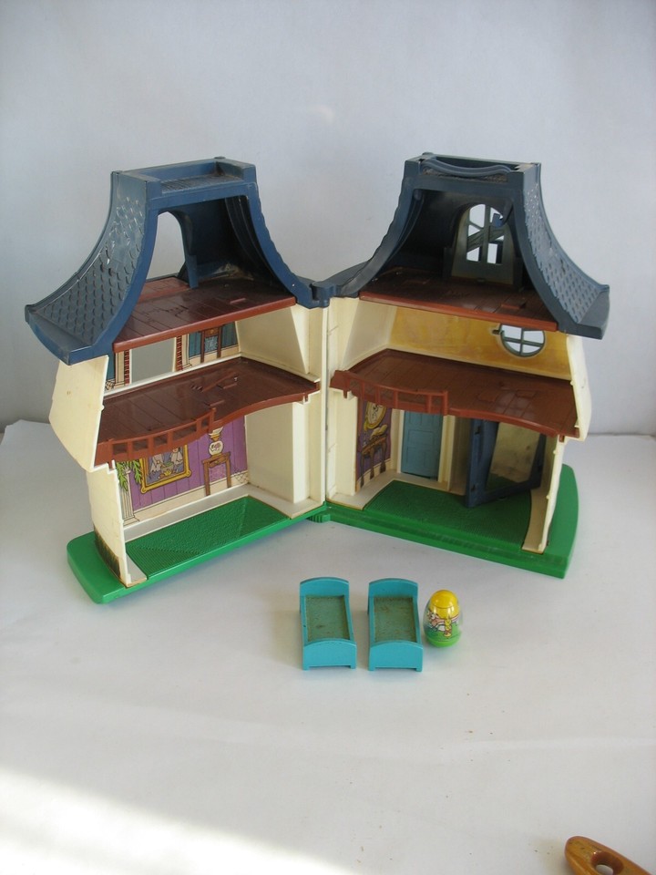 WEEBLE WOBBLES Haunted House Mansion Hasbro 1976 Vintage Playset w 1 ...