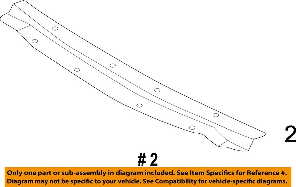BMW OEM 650i xDrive Splash Shield-FR Under Radiator/Engine Cover ...