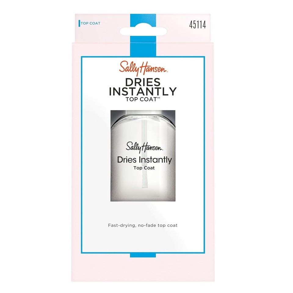 Sally Hansen Insta-Dri®, Dries Instantly Top Coat, Quick Dry, Long ...