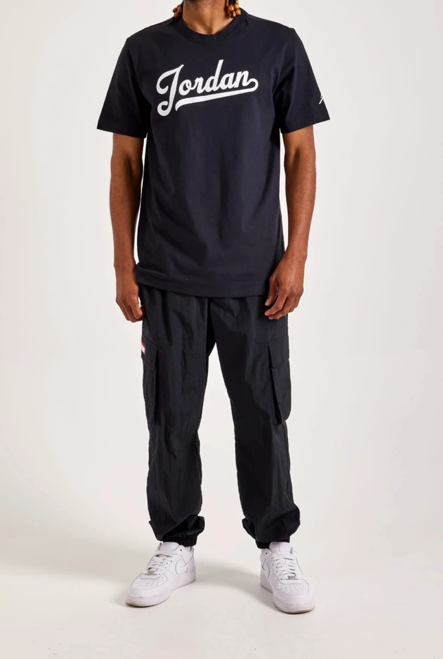 NIKE Jordan Men's Flight MVP Short Sleeve T-Shirt Black FN5958-010 sz S ...