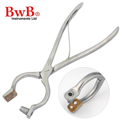Bull Nose Ring Punch Pliers Cattle Bulls Cows Handling S. Steel ...