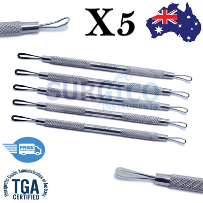 Blackhead Whitehead Pimple Spot Comedone Extractor Remover Popper Tool ...