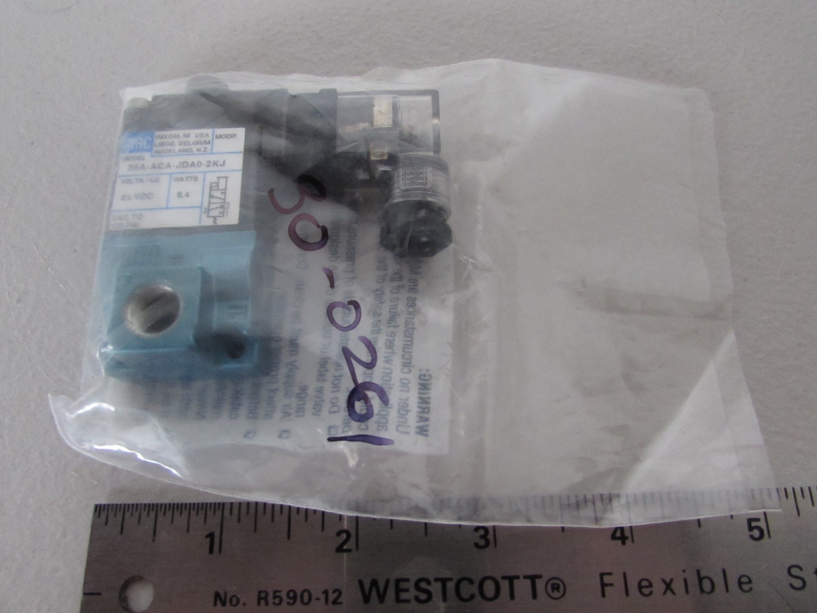 NEW MAC 36A-ACA-JDA0-2KJ Electric Pneumatic Solenoid Valve 24VDC Air ...