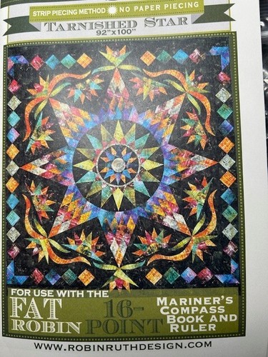 Quilt Kit: Tarnished Star by Robin Long - Tim Holtz fabric - 92"x100 ...