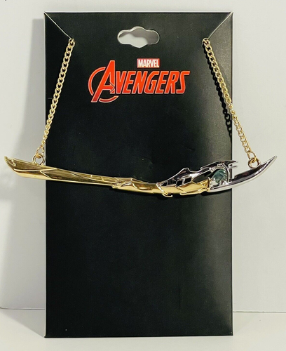 Marvel Avengers Loki Chitauri Scepter Pendant Chain Necklace | eBay