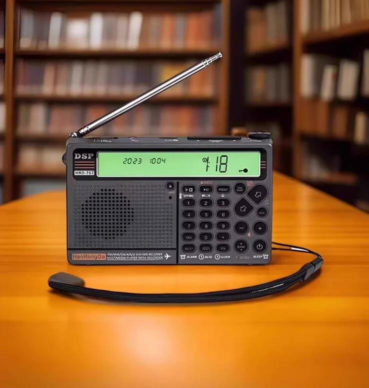 HanRongDa HRD-757 Portable Full Band Radio Bluetooth TF Card Play APP ...