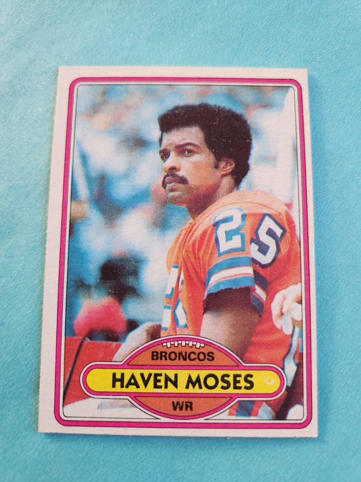 haven moses 1980 TOPPS #496 BRONCOS WR | eBay
